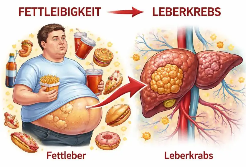 Fettleibigkeit Leberkrebs: Zusammenhang, Risiken, Symptome und moderne ...