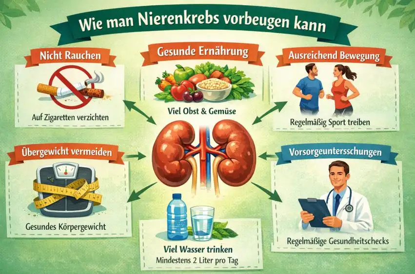 Wie man Nierenkrebs vorbeugen kann: Ursachen, Symptome, Prävention und ...
